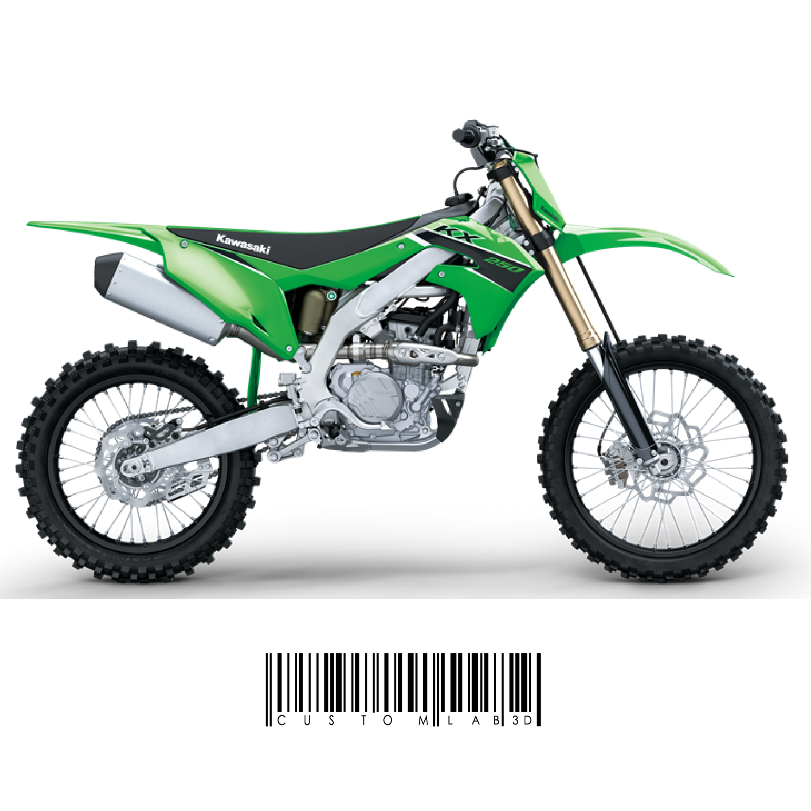 Custom mx graphics kit YAMAHA 250 YZ 2021 DUAL