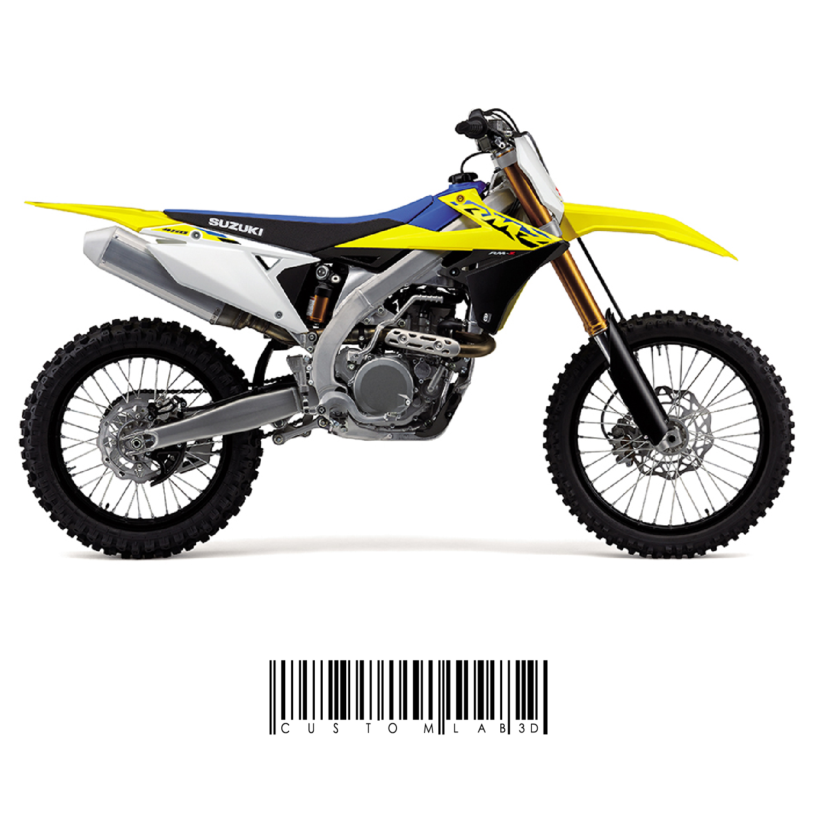 Custom mx graphics kit YAMAHA 250 YZ 2021 DUAL
