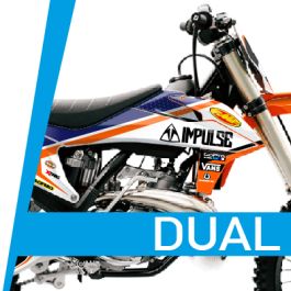 Custom mx graphics kit KTM 125 SX 2015 2016 2017 2018 DUAL